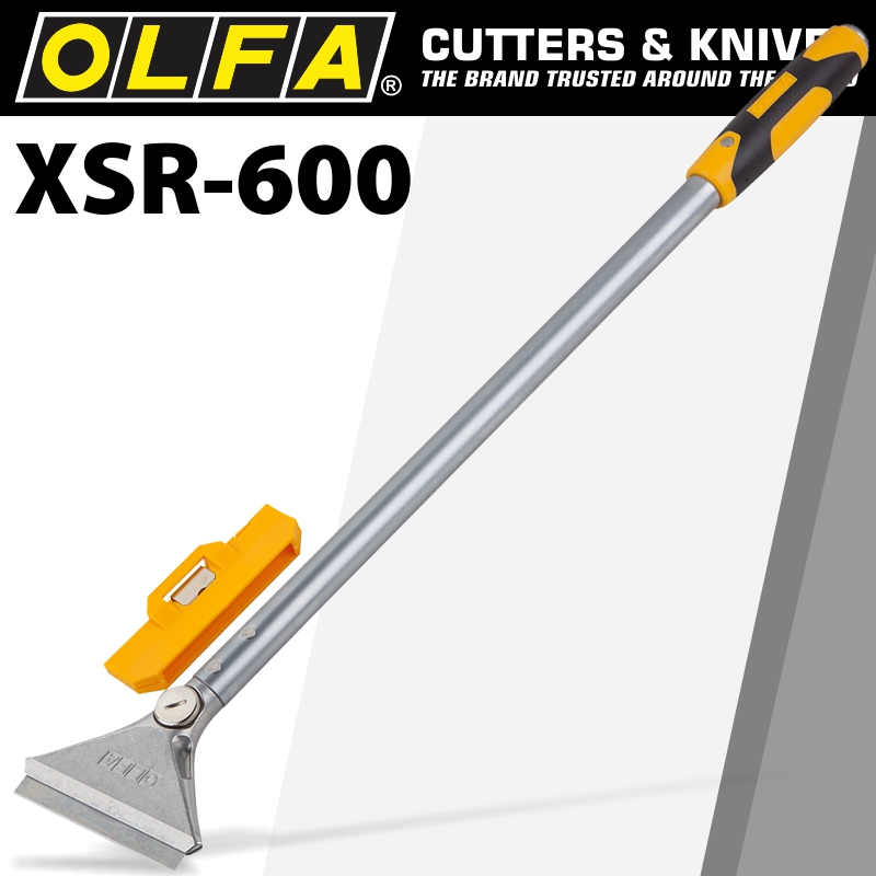 OLFA HEAVY DUTY SCRAPER 600MM WITH 0.8MM BLADE AND SAFETY BLADE COVER - Shop.Pro-Connect